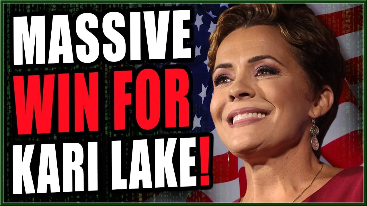 KARI LAKE Scores HUGE Lawsuit WIN!! Will Receive Ballots For Signature ...