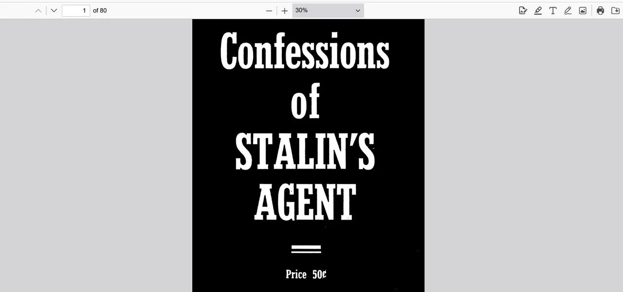 1948 - Confessions of Stalins Agent - Kenneth Goff