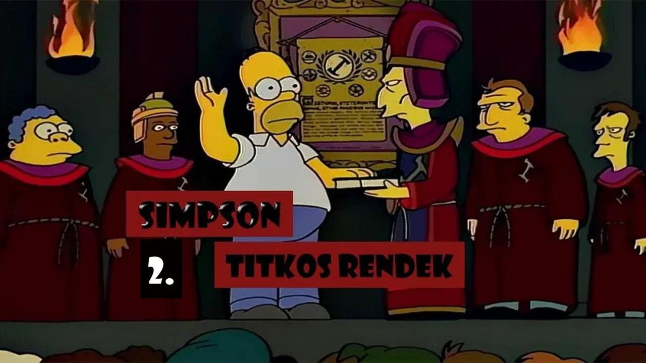 S I M P $ O N - Titkos rendek 2.