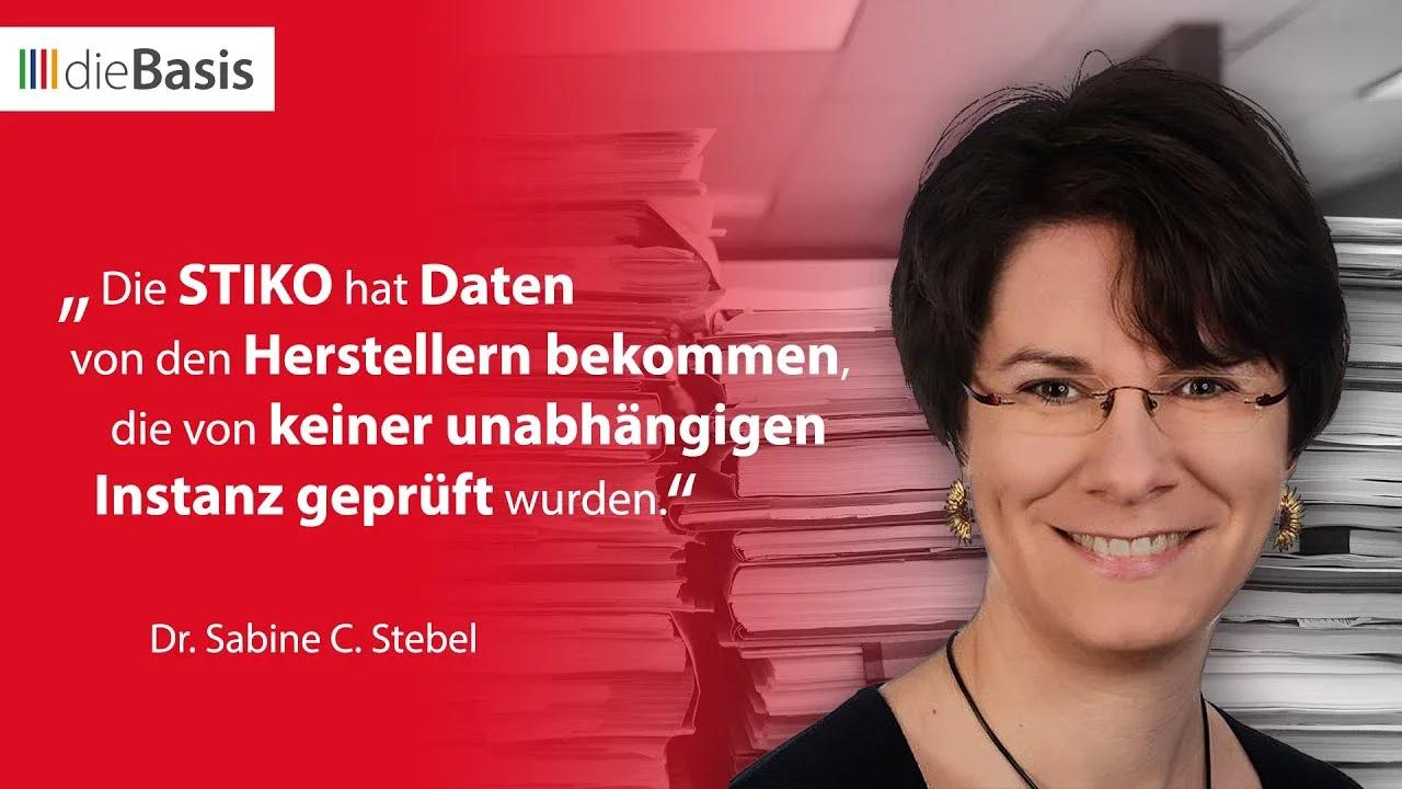 Die STIKO ist nicht unabhängig! | Schockierende Belege von Dr. Sabine C ...