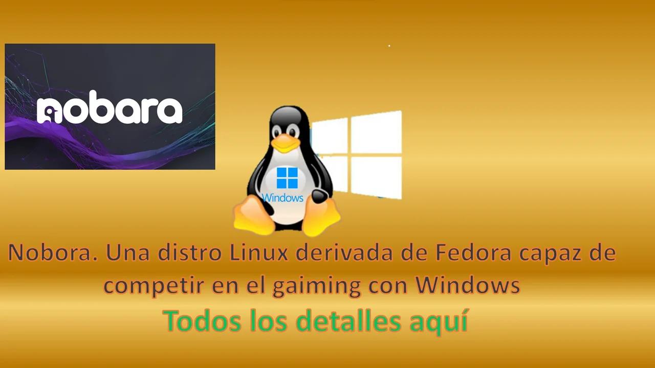 Conoce a Nobora 39 una derivada de fedora enfocada al gaiming