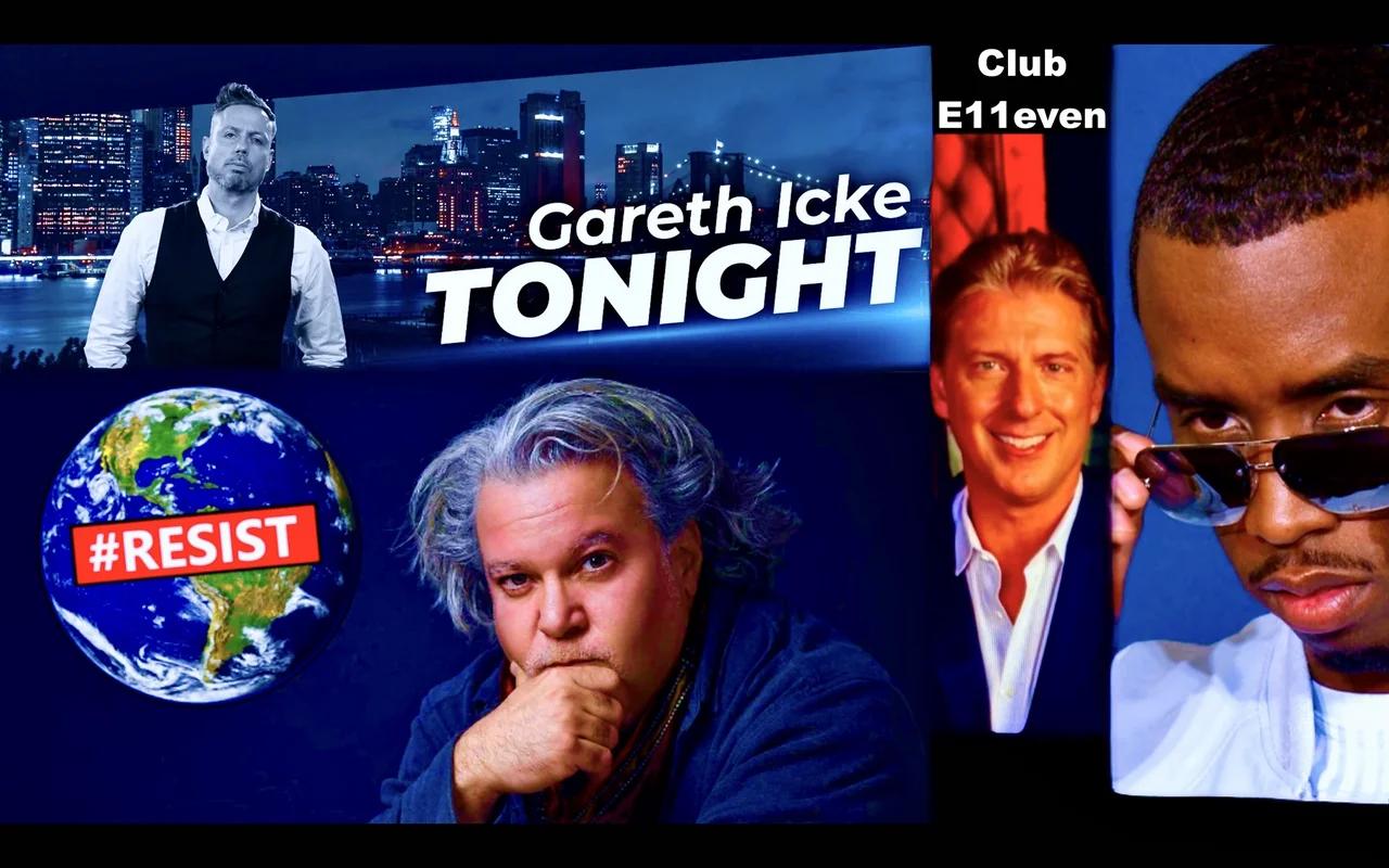 Gareth Icke Victor Hugo Diddy Michael Simkins Club E11even Yom Kippur ...