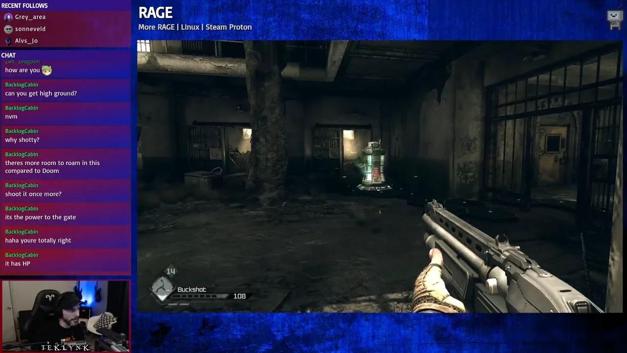 RAGE (2011) Part 4 | Steam on Linux with Proton