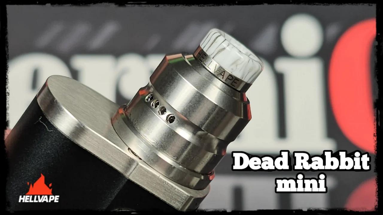 Dead Rabbit mini RDA by Hellvape "Ελληνική Παρουσίαση" & Στήσιμο “Greek review“
