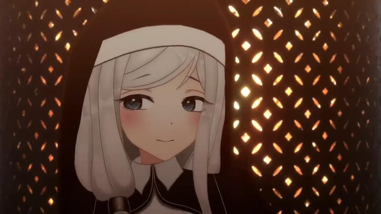 RayaRiot Nun devours your Ears in the Confessional Booth.... Breathing ...