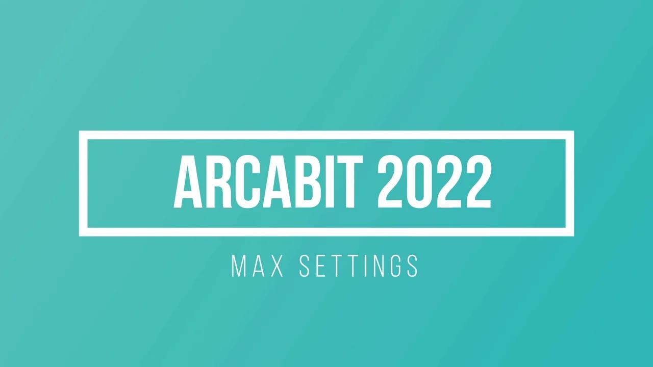 Arcabit Internet Security 2022 (Max Settings)