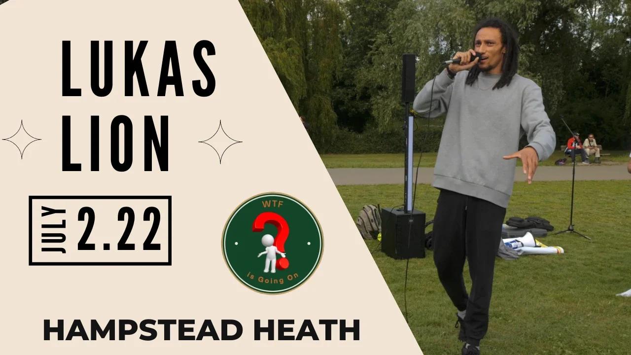 Lucas Lion in Hampstead Heath