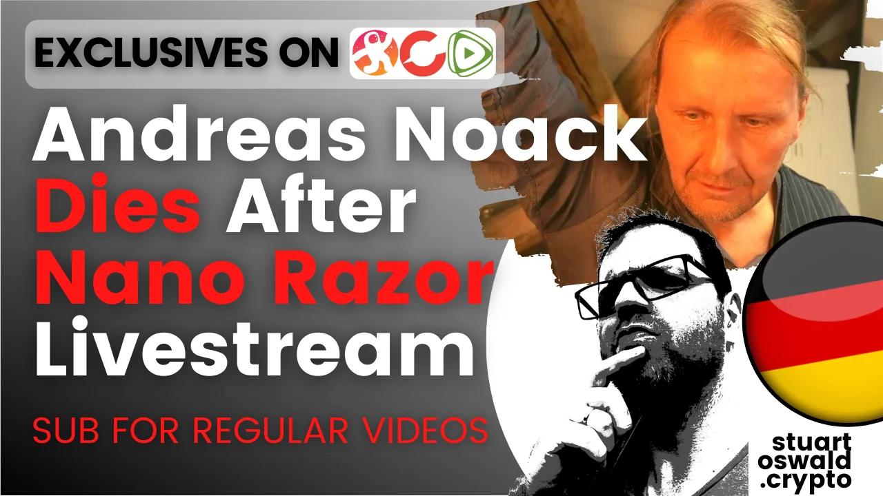 Dr Andreas Noack Dies Under Suspicious Circumstances After Nano Razor ...