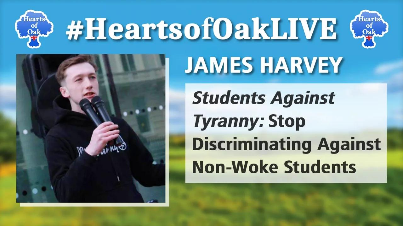 James Harvey - Students Against Tyranny: Stop Discriminating Against ...