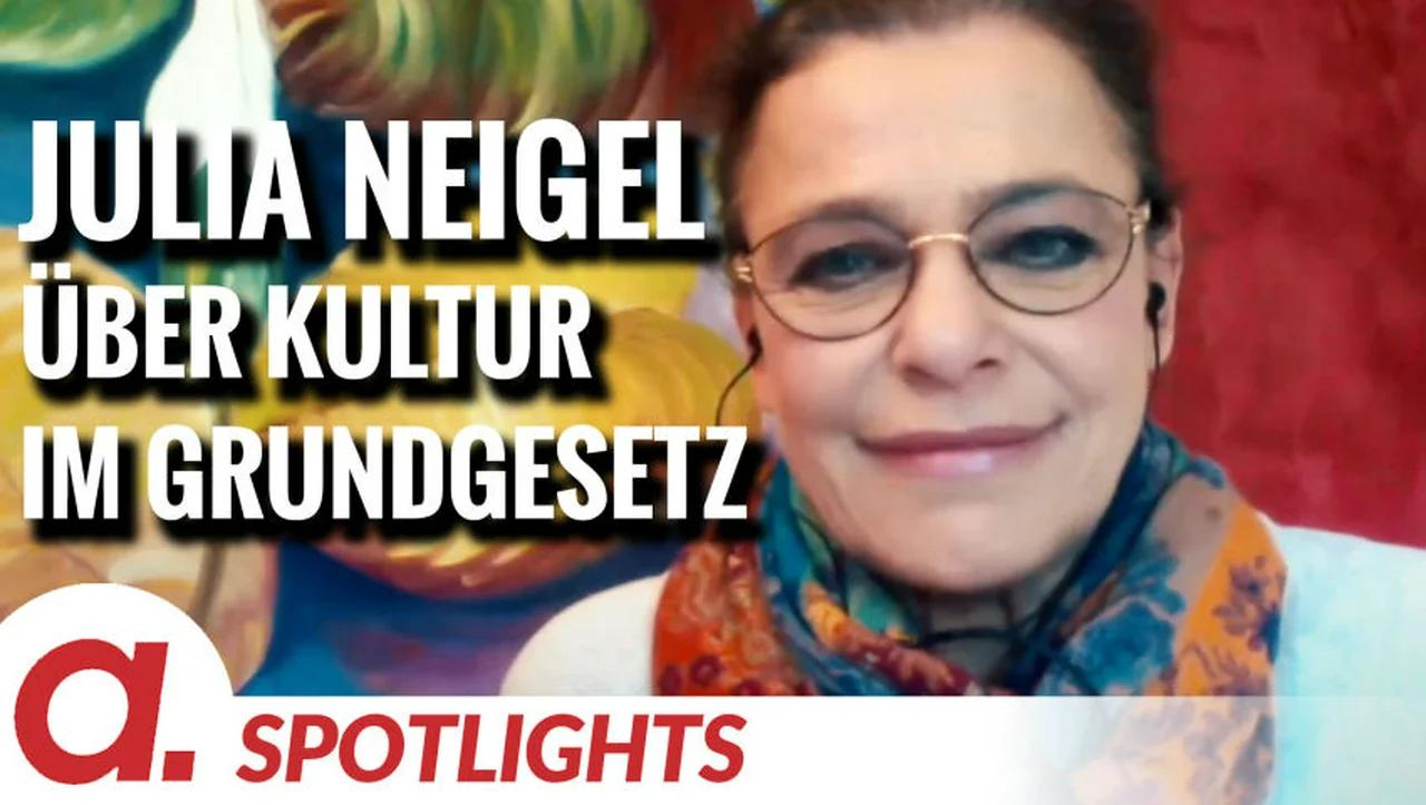 Spotlight: Julia Neigel über die Verankerung der Kultur im Grundgesetz