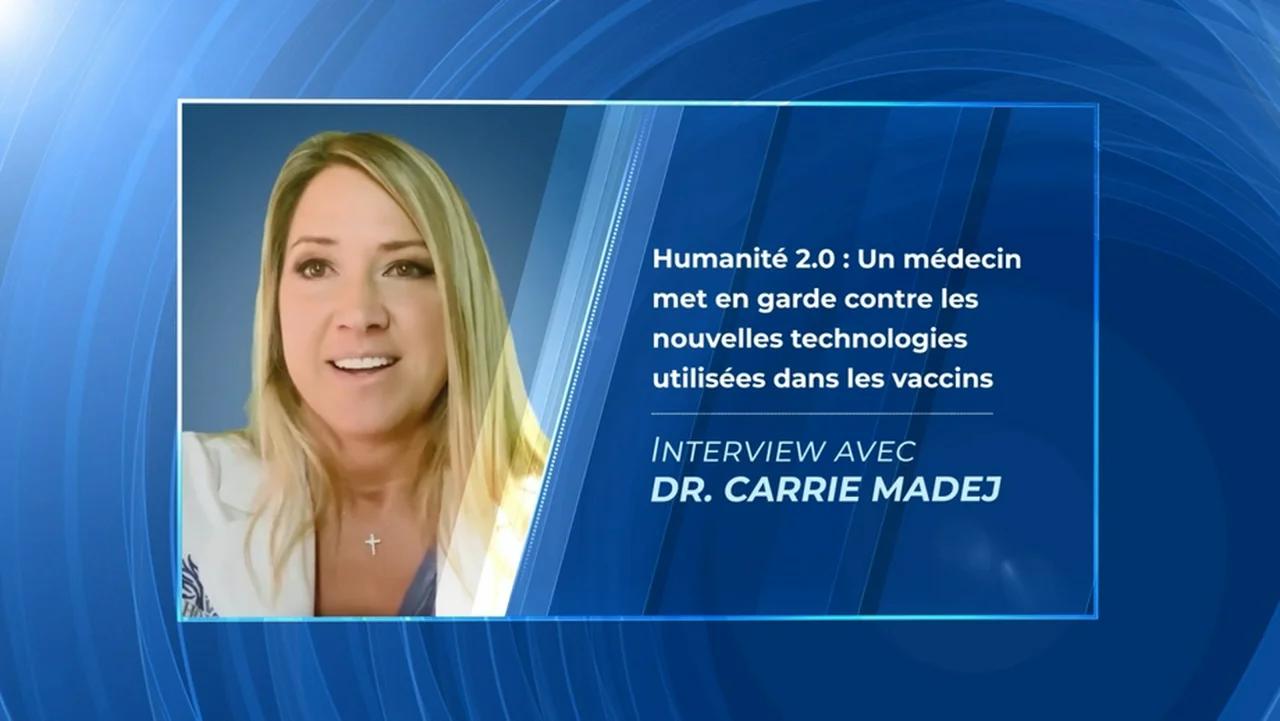 Dr. Carrie Madej = L'hydrogel présent dans les vaccins ARNm peut réagir ...