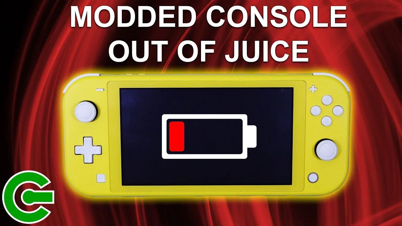 What would happen if your chipped Nintendo Switch OUT OF JUICE